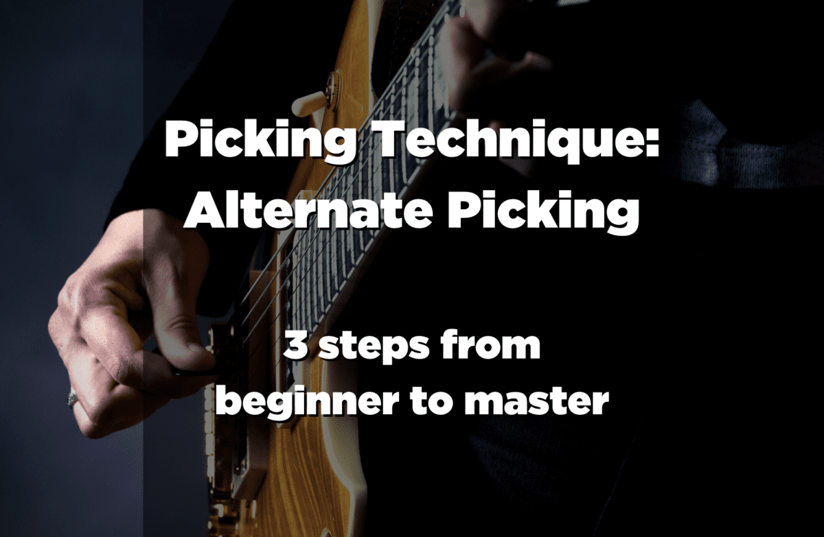 Alternate Picking: 3 Steps From Beginner To Master - Guitar Pick Reviews