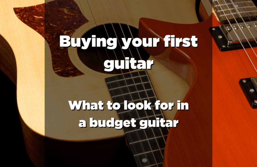 How to Buy Your First Guitar - Guitar Pick Reviews