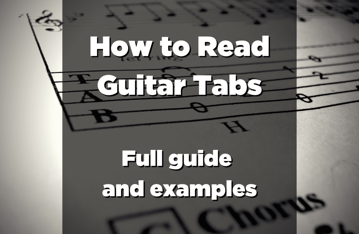 How to Read Guitar Tabs - Guitar Lesson for Beginners