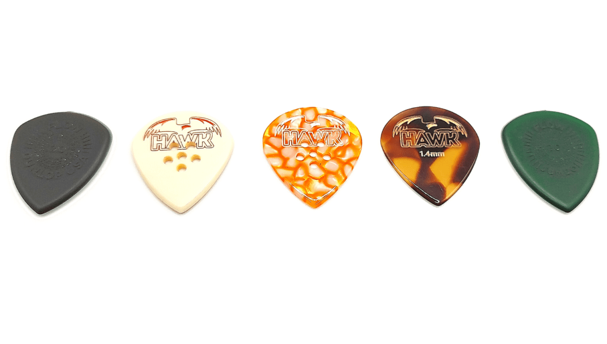 Hawk Picks - Performance Galalith Guitar Picks Review