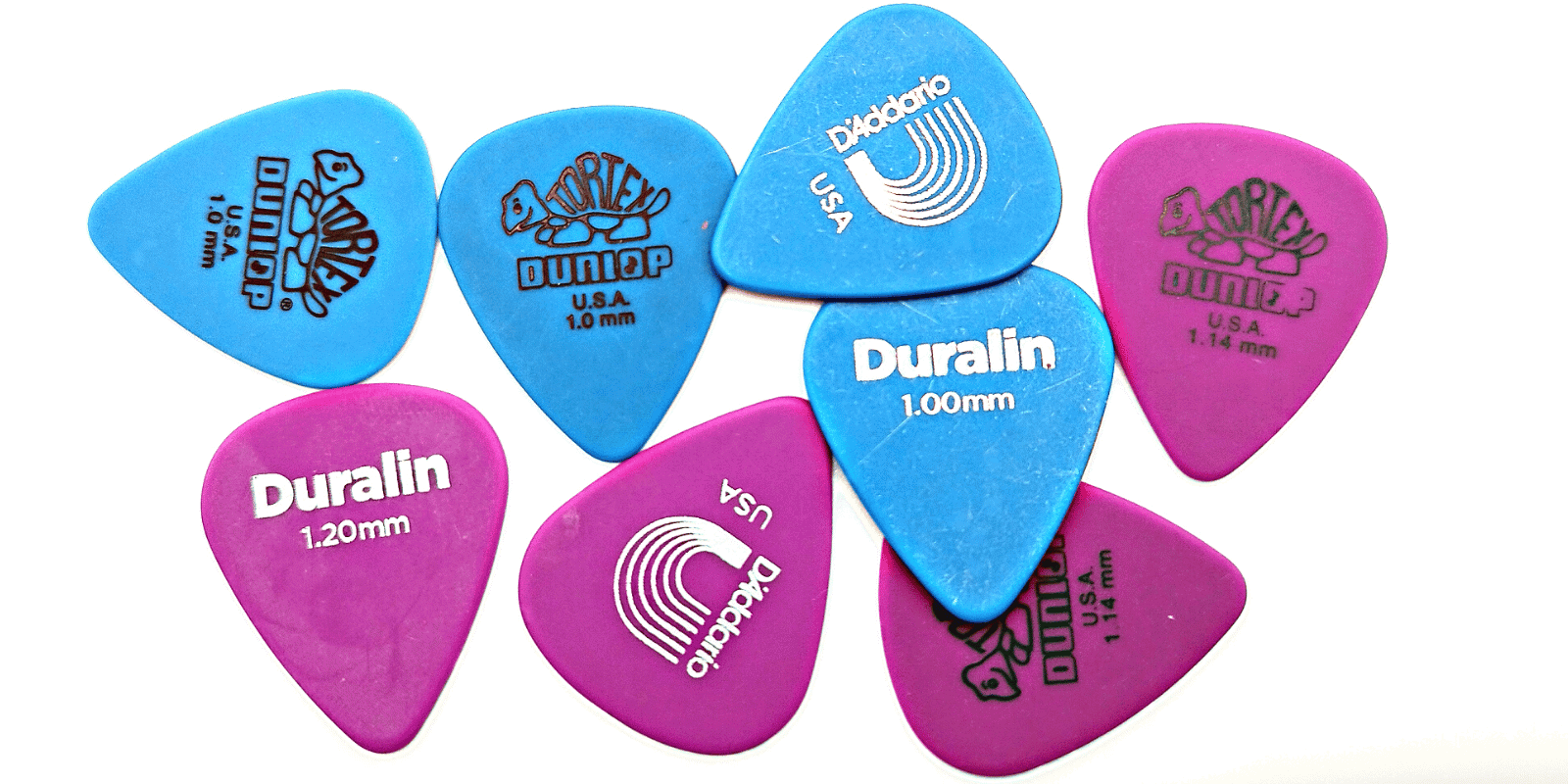 D'Addario Duralin Guitar Picks Review - Guitar Pick Reviews