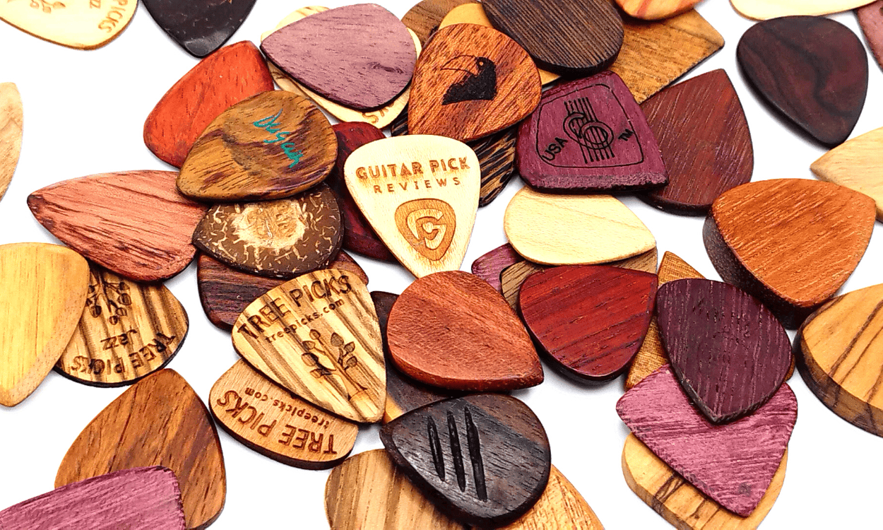 The Buyer's Guide to the Best Wooden Guitar Picks - Guitar Pick Reviews